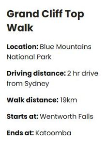 Grand Cliff Top Walk Trail (MT-GCT) - Nature Trail